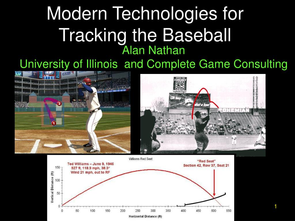 PPT - Modern Technologies for Tracking the Baseball PowerPoint ...