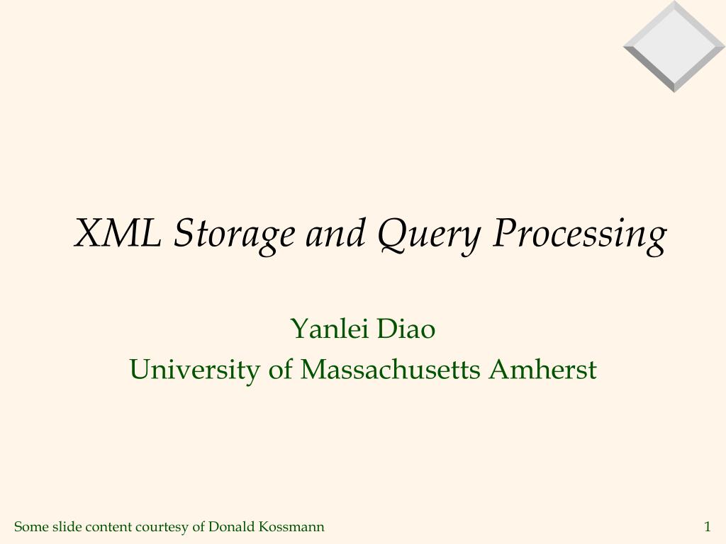 PPT - XML Storage and Query Processing PowerPoint Presentation, free download - ID:3595433