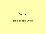 PPT - VERBS PowerPoint Presentation, free download - ID:5305894