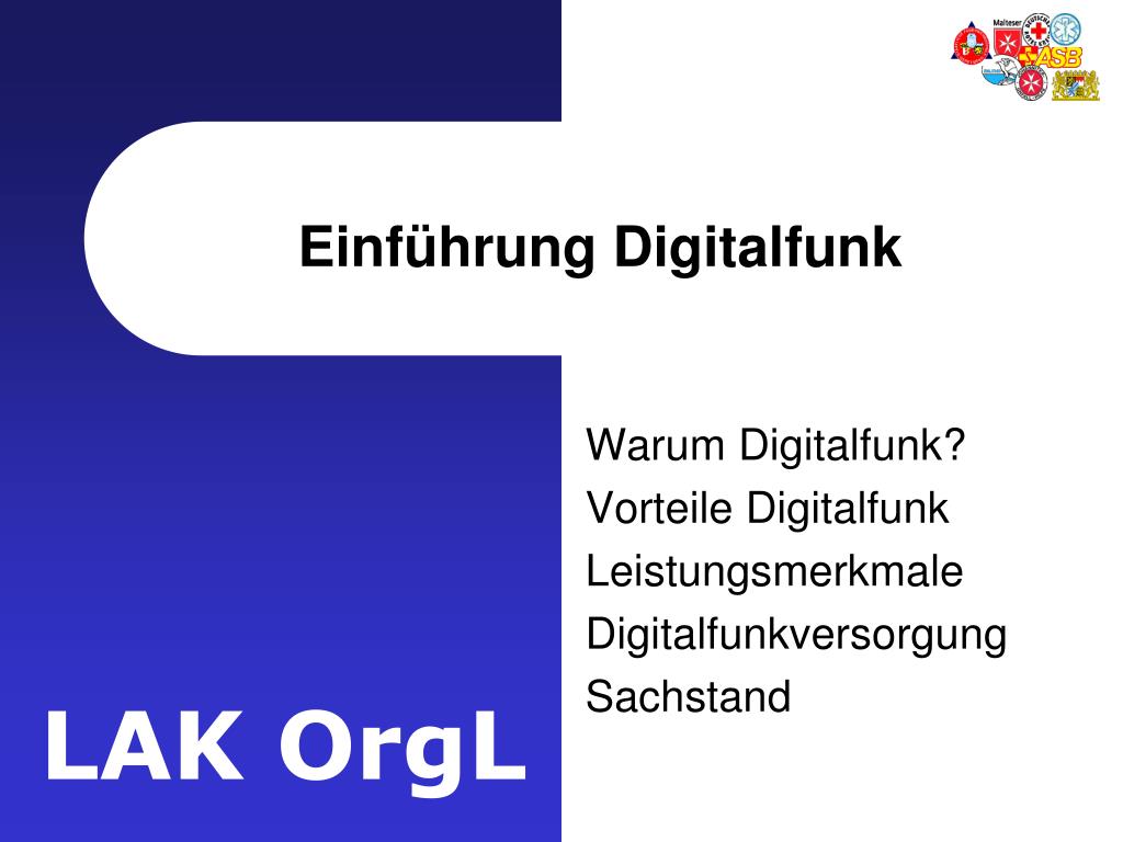 PPT - Einführung Digitalfunk PowerPoint Presentation, free download ...