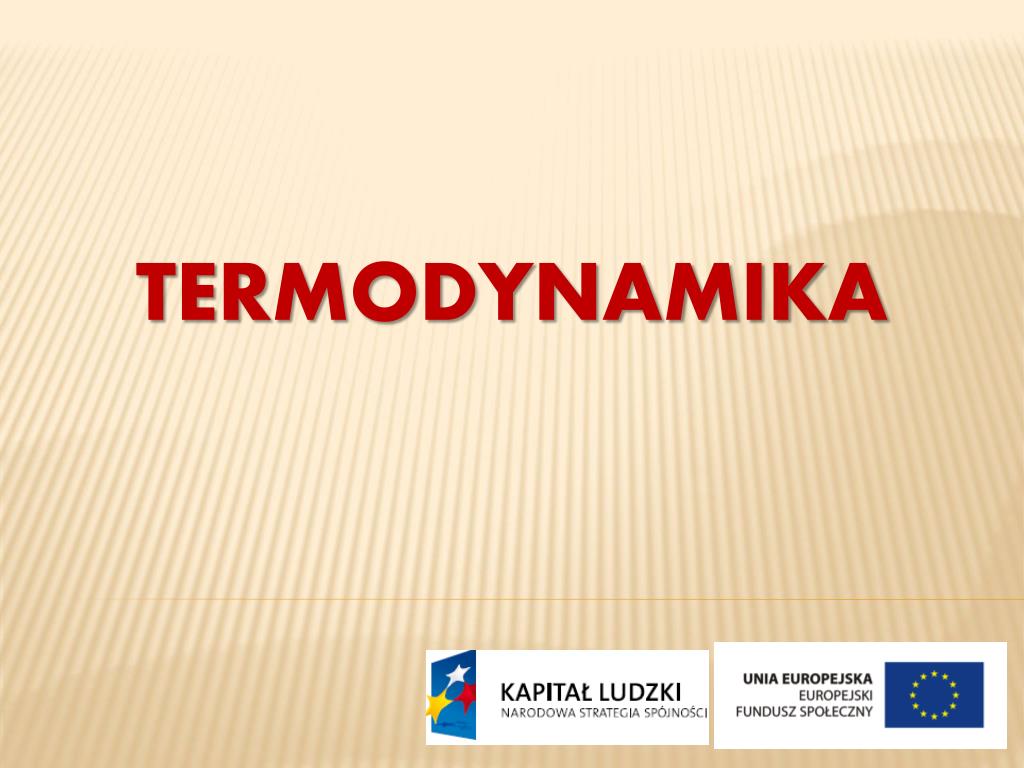 PPT - TERMODYNAMIKA PowerPoint Presentation, free download - ID:3601730